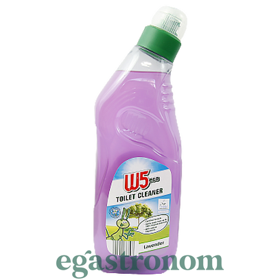 Засіб для чищення унітазу В5 лаванда W5 eco toilet cleaner lavender 1L ...
